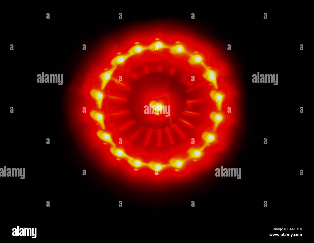 Traffic lights collidiscope effect Stock Photo - Alamy