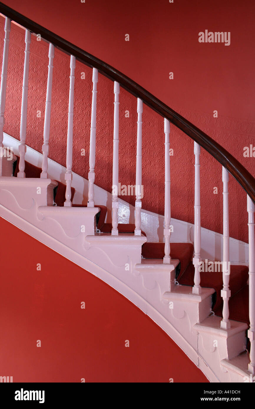 stairs side on portrait Stock Photo - Alamy