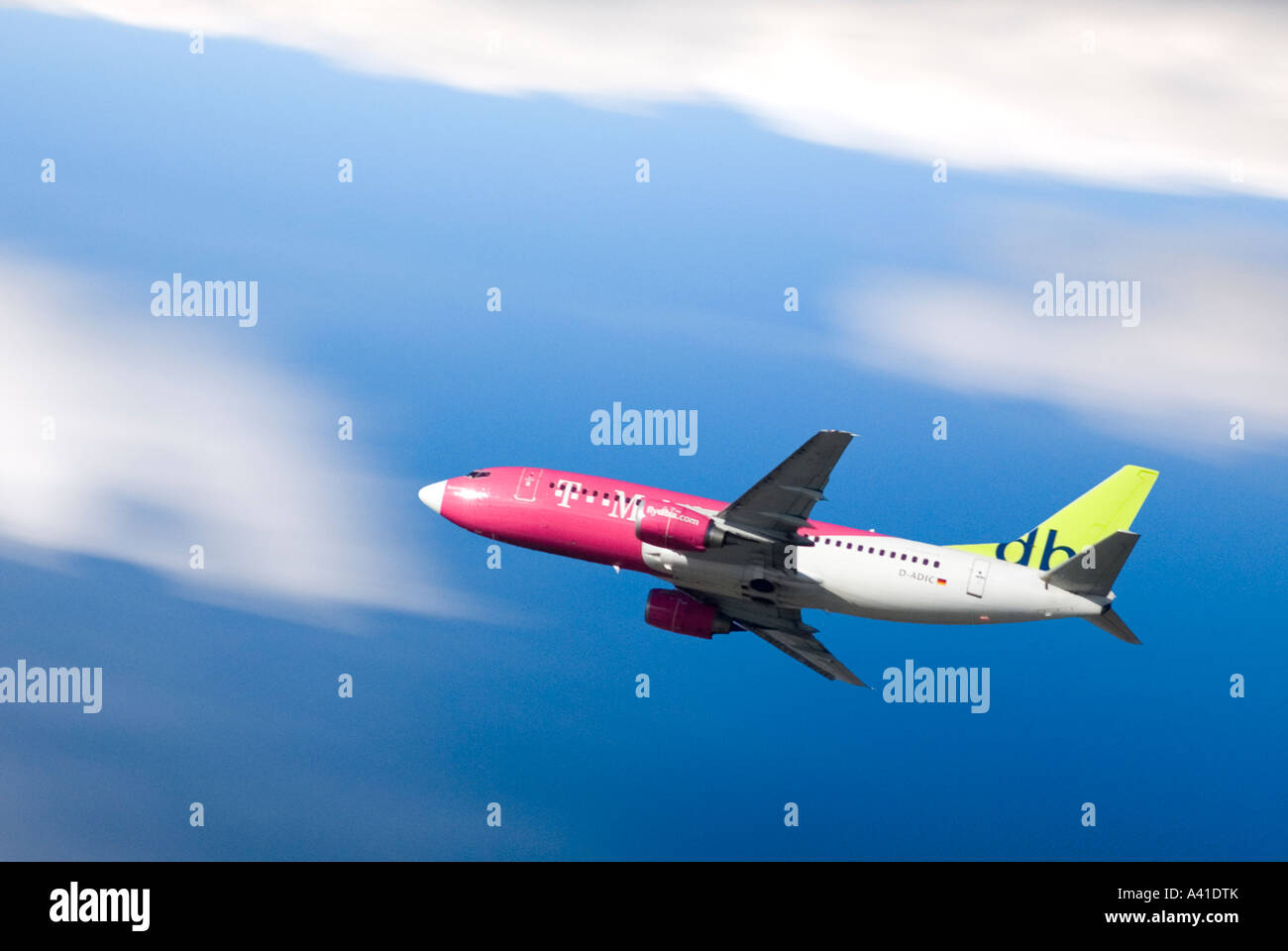 plane of Airline DBA Stock Photo - Alamy