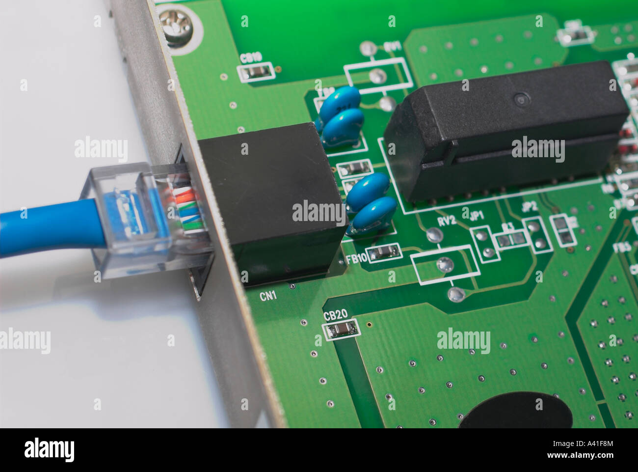 Lan Socket High Resolution Stock Photography and Images - Alamy