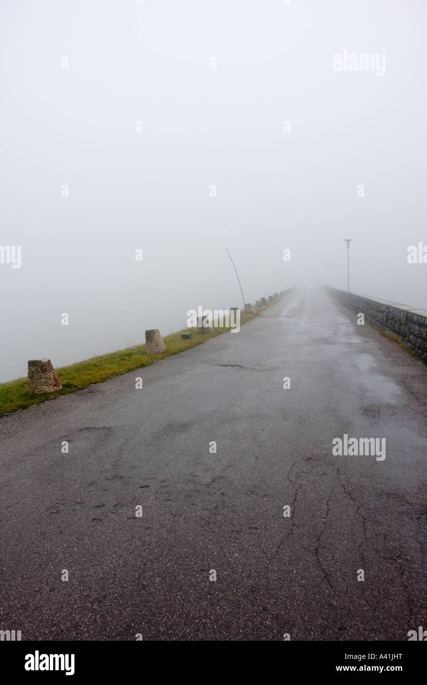 Empty road into nowhere Stock Photo - Alamy