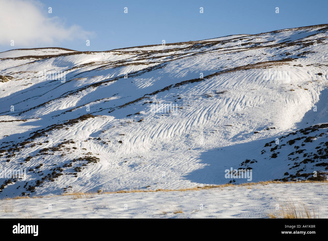 Hummocky moraine glacial scottish winter landscapes Glenshee Perthshire ... Hummocky moraine glacial scottish winter landscapes Glenshee Perthshire ...