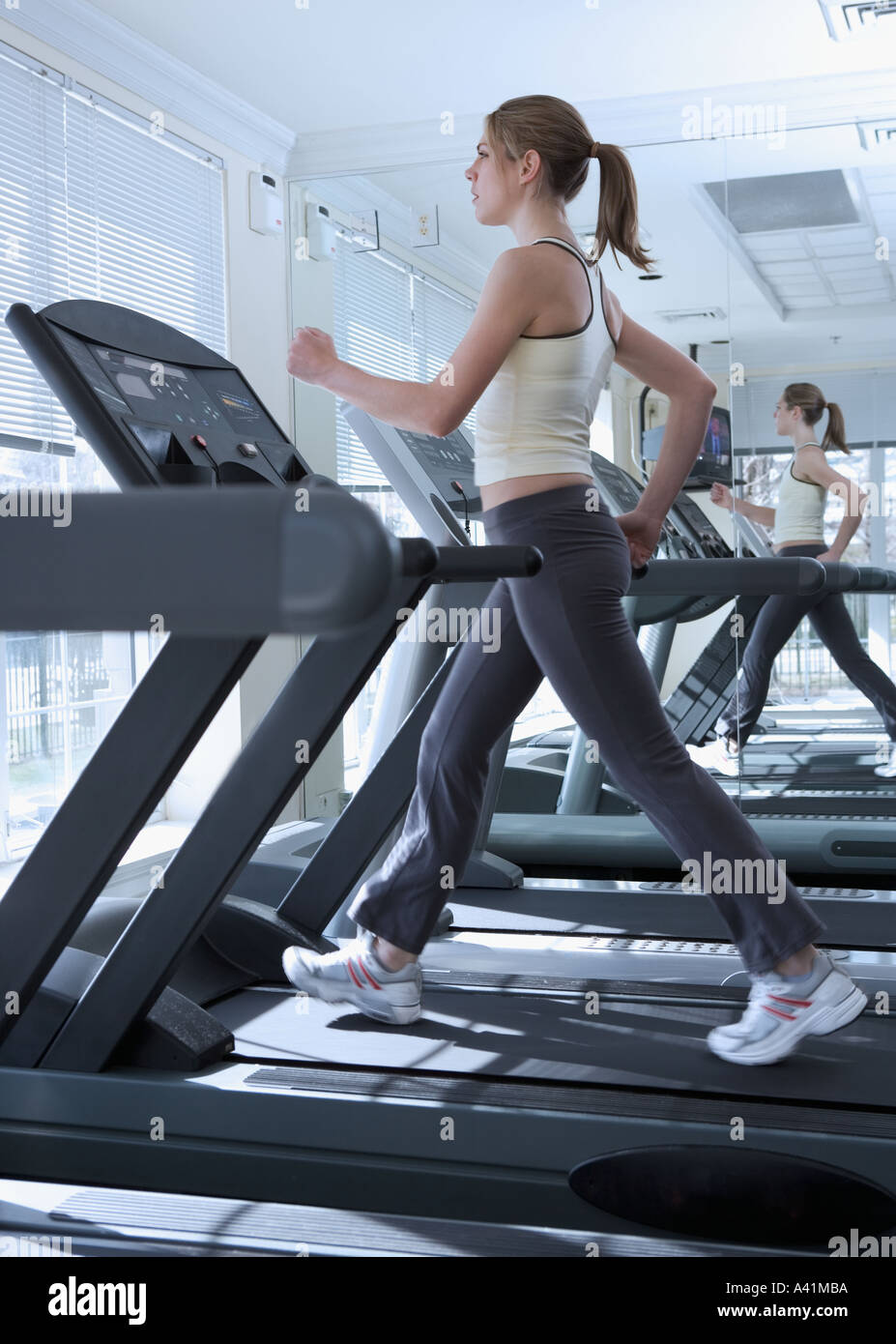 Warm up exercises health walk hi-res stock photography and images - Alamy