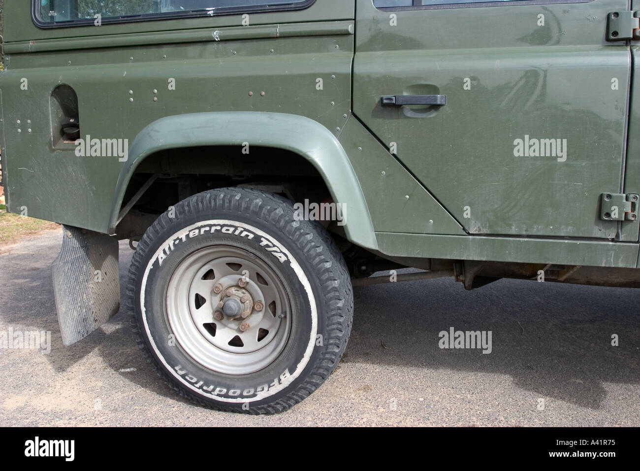 Big wheel of 4x4 car details Stock Photo - Alamy