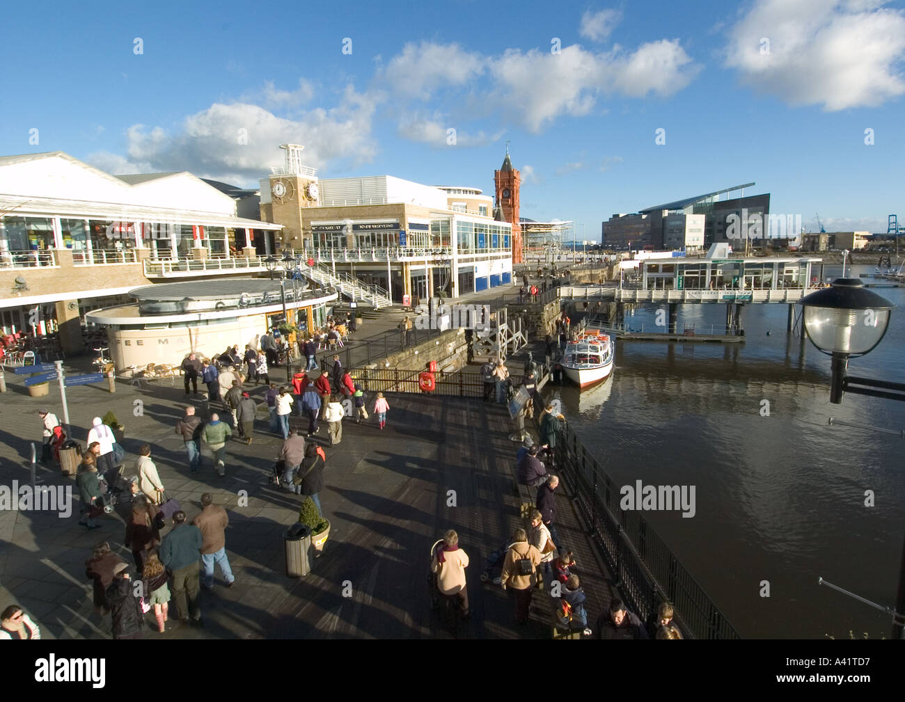 Cardiff Bay UK Stock Photo - Alamy