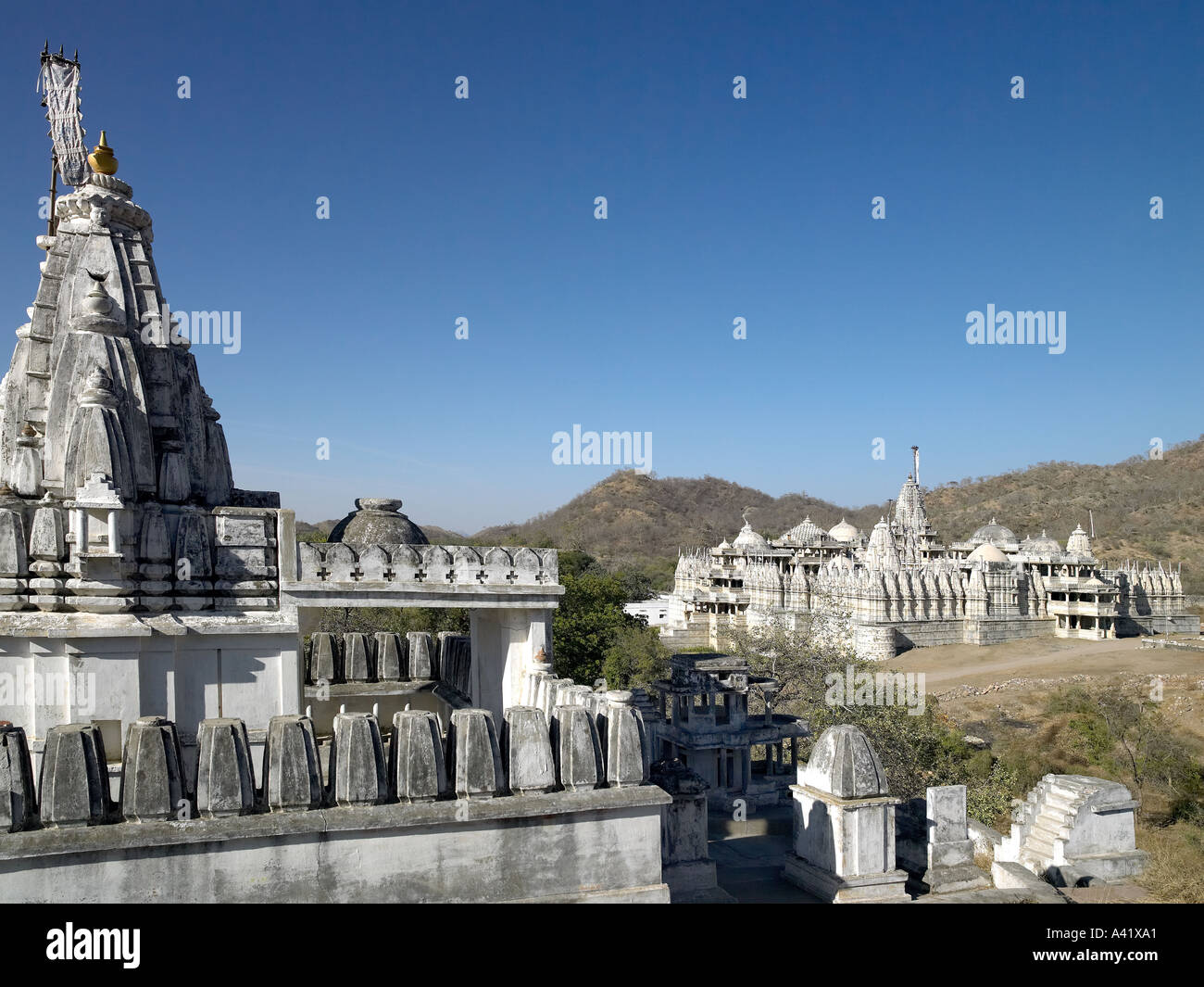 Jain Temple at Ranakpur in Rajasthan, India Stock Photo - Alamy