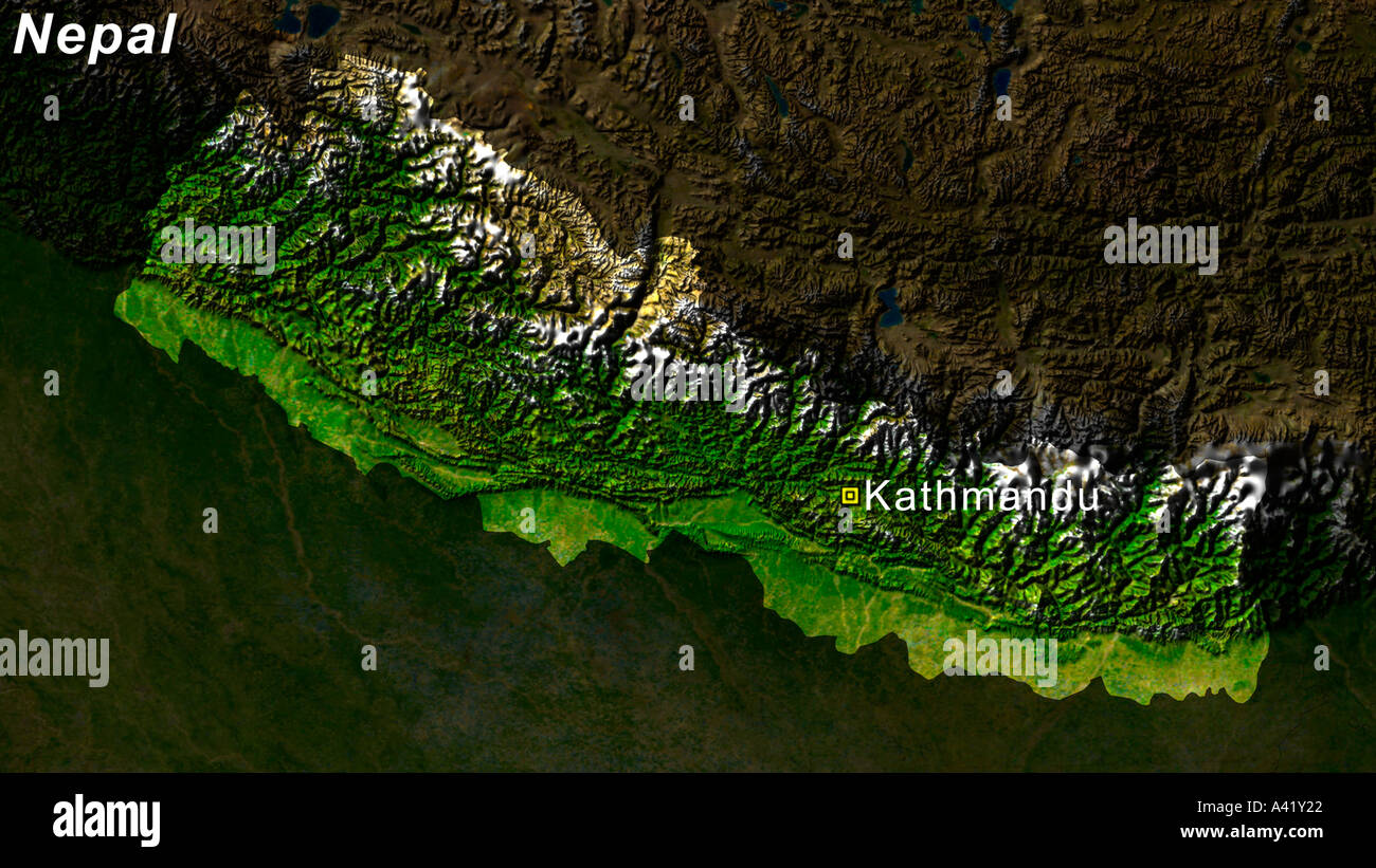 Nepal Maps Stock Photos & Nepal Maps Stock Images - Alamy