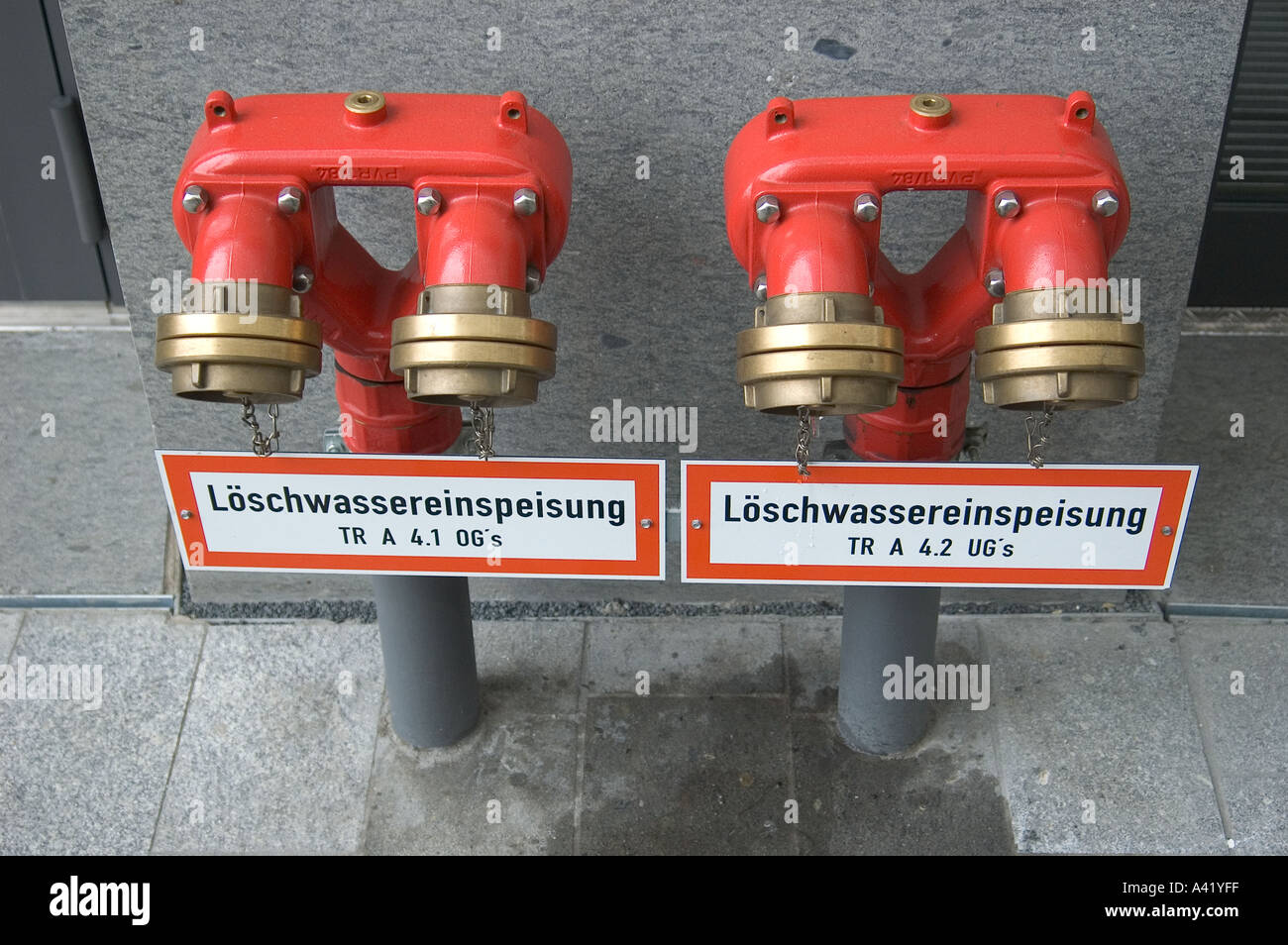 Berlin Fire Hydrant Germany Stock Photo - Alamy