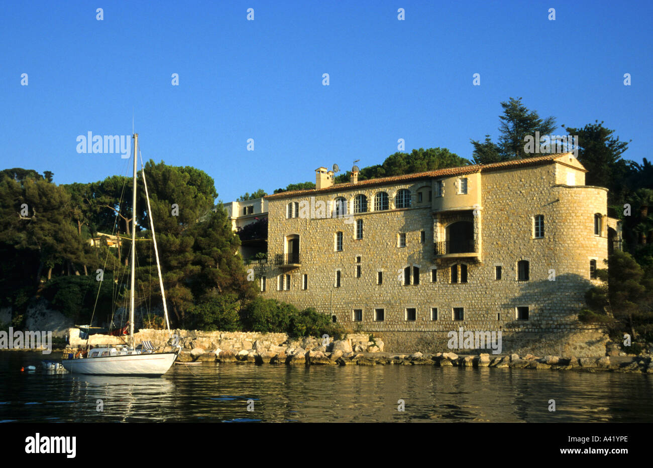 Beaulieu sur Mer French Riviera Villefranche Côte d'Azur Stock Photo ...