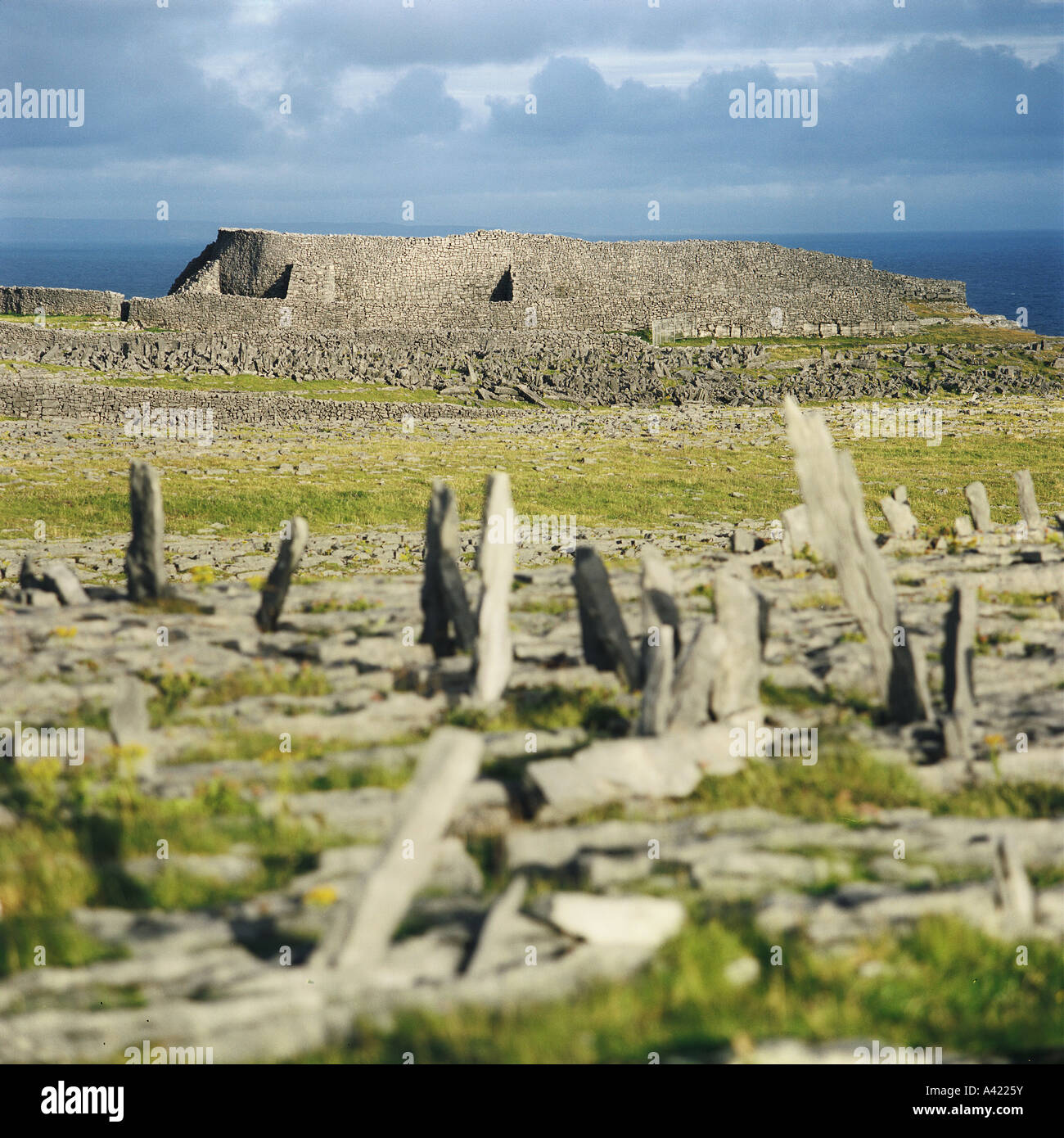 Dun Angus, Inis Mor, Aran Islands, Republic of Ireland Stock Photo - Alamy