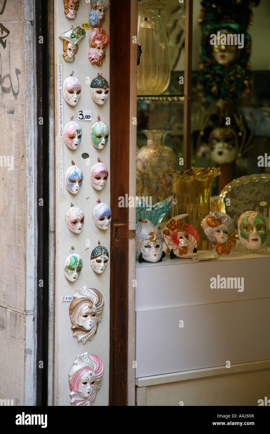 Italy Venice store window display Stock Photo - Alamy