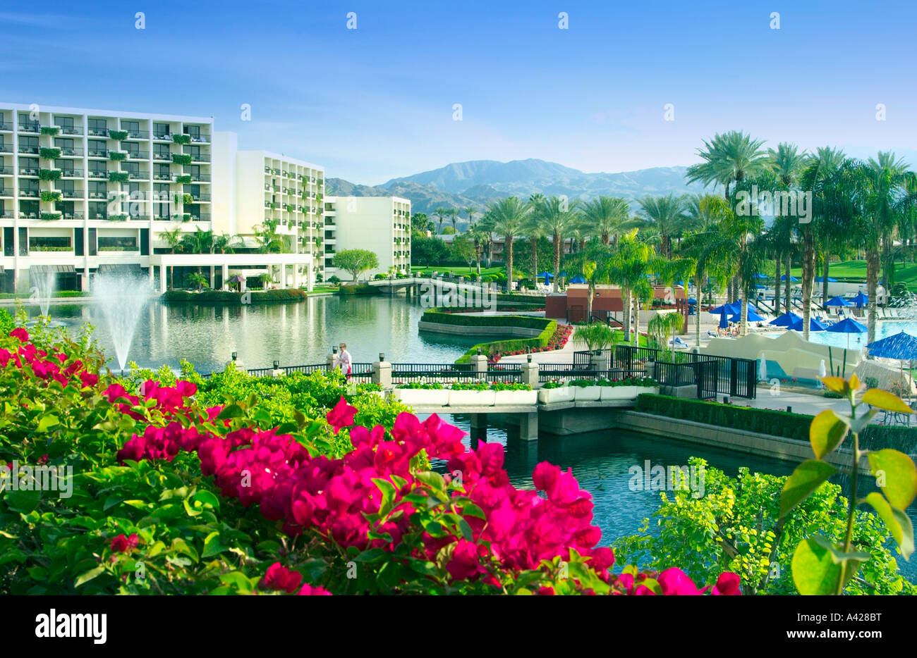 Desert Springs Marriott Resort in Palm Desert California USA Stock ...