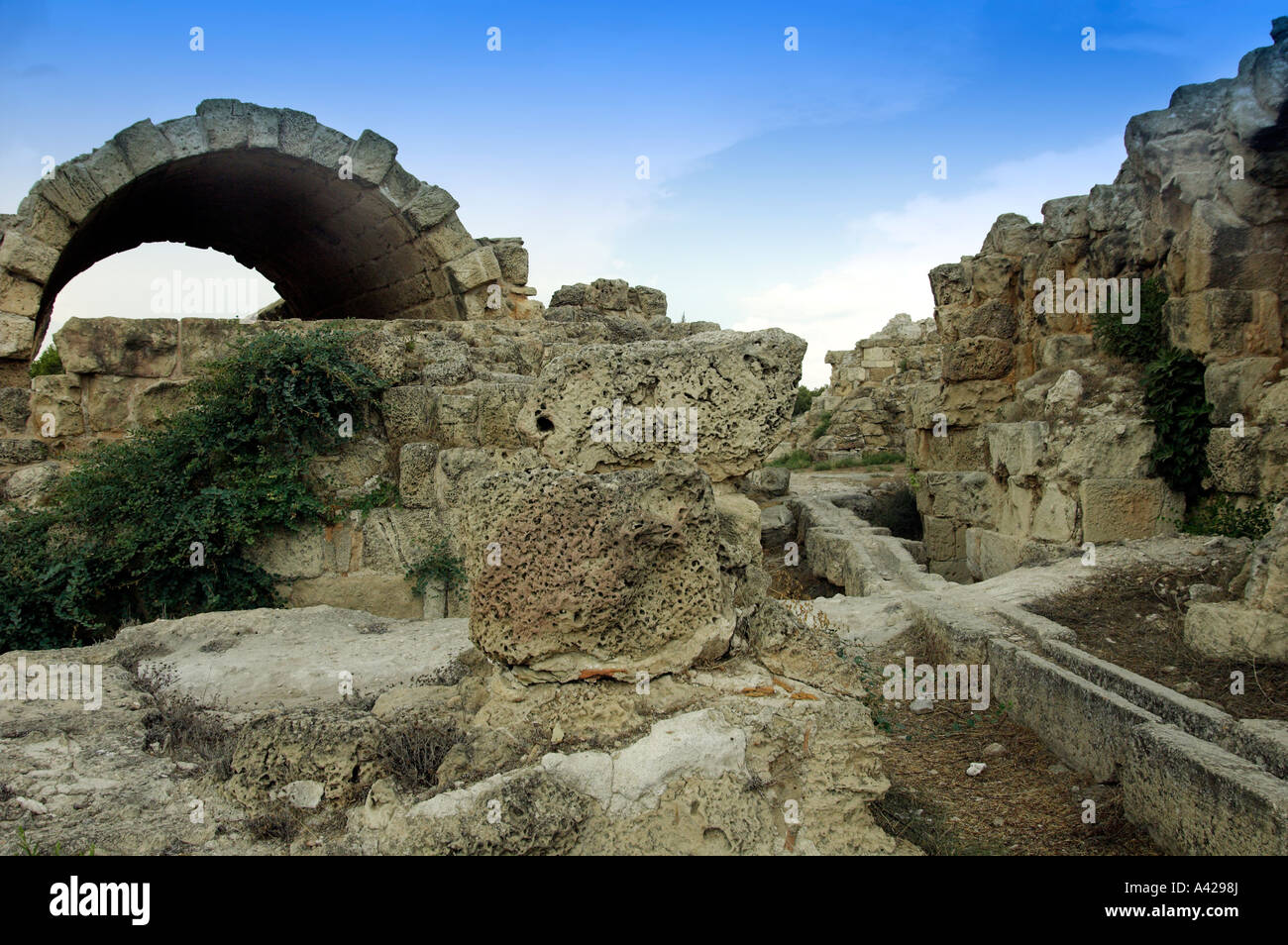 The Roman ruins of ancient Salamis, Cyprus Stock Photo - Alamy
