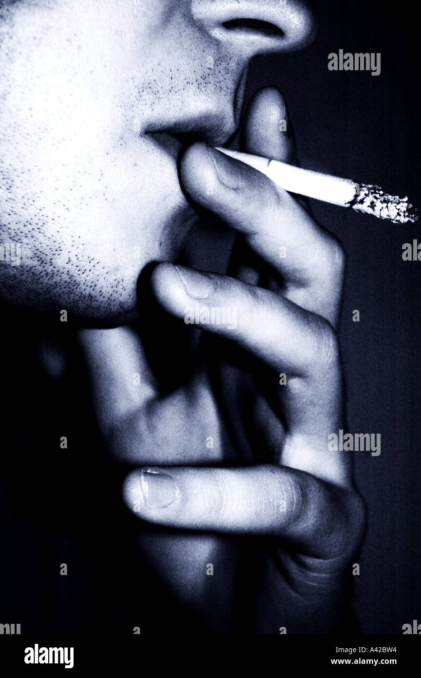 Heavy smoker hi-res stock photography and images - Alamy