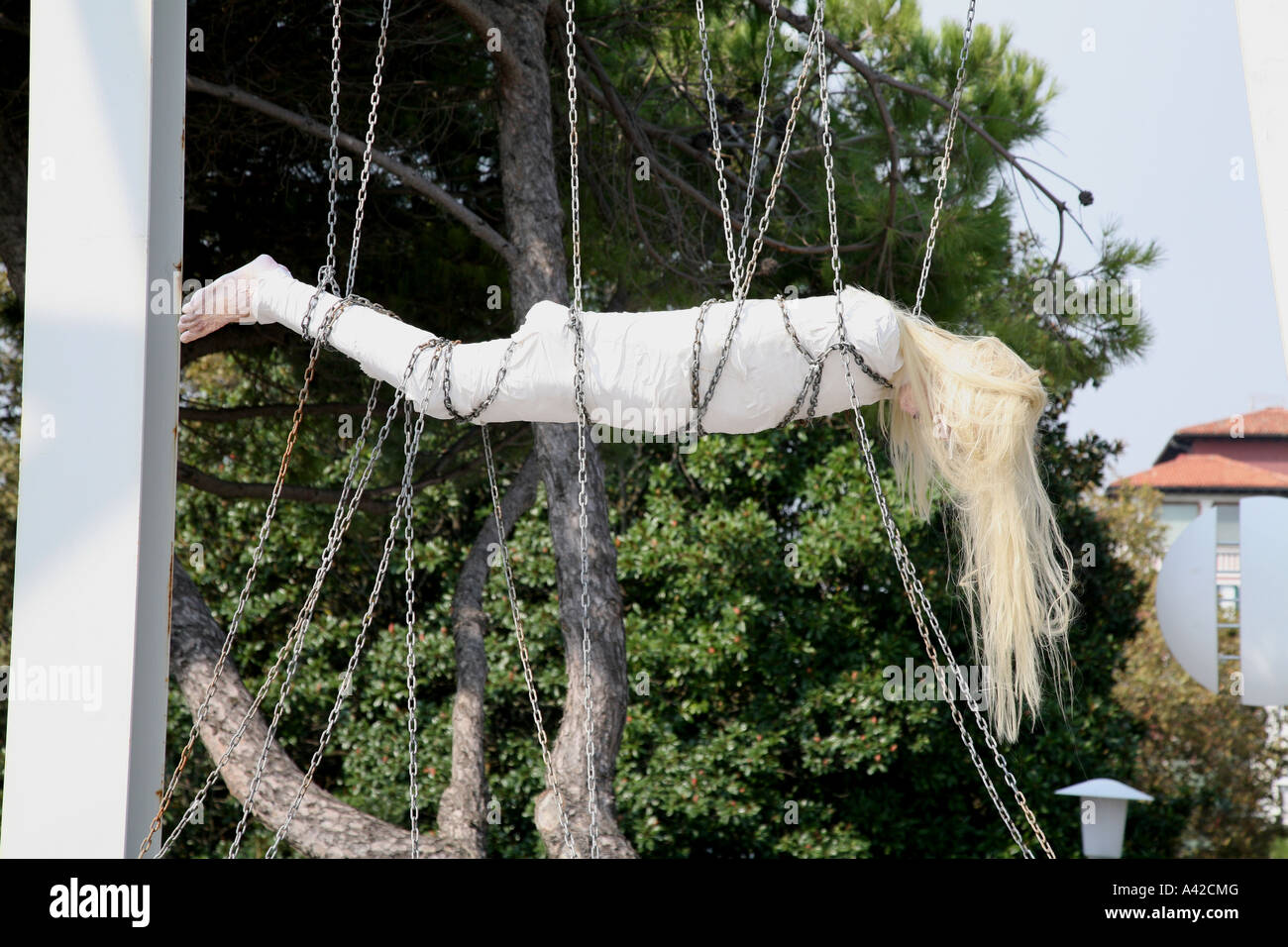 Chained Woman High Resolution Stock Photography and Images - Alamy