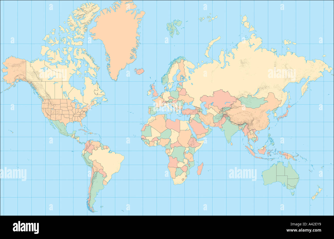 World Maps With Countries