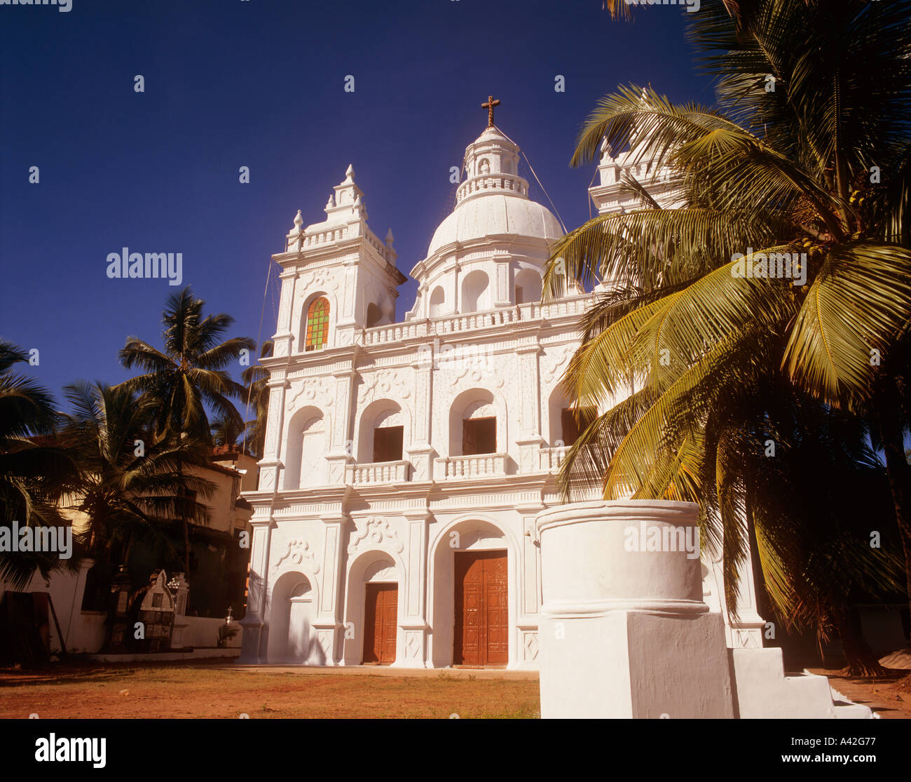 St alex church calangute goa hi-res stock photography and images - Alamy