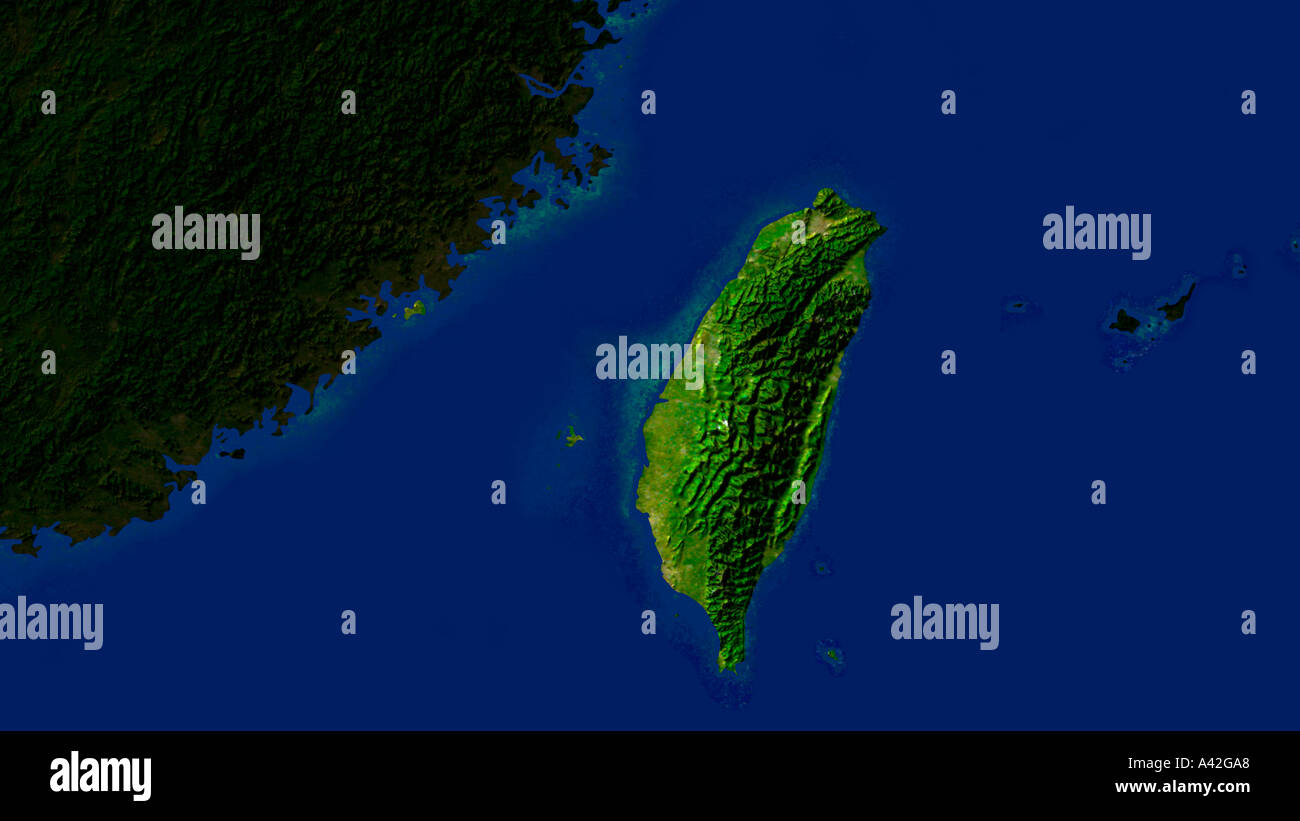 Taiwan satellite hi-res stock photography and images - Alamy
