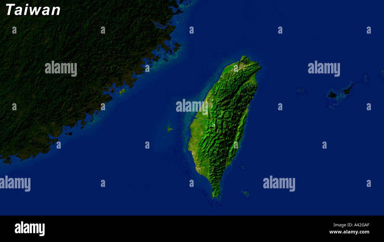 Taiwan satellite hi-res stock photography and images - Alamy