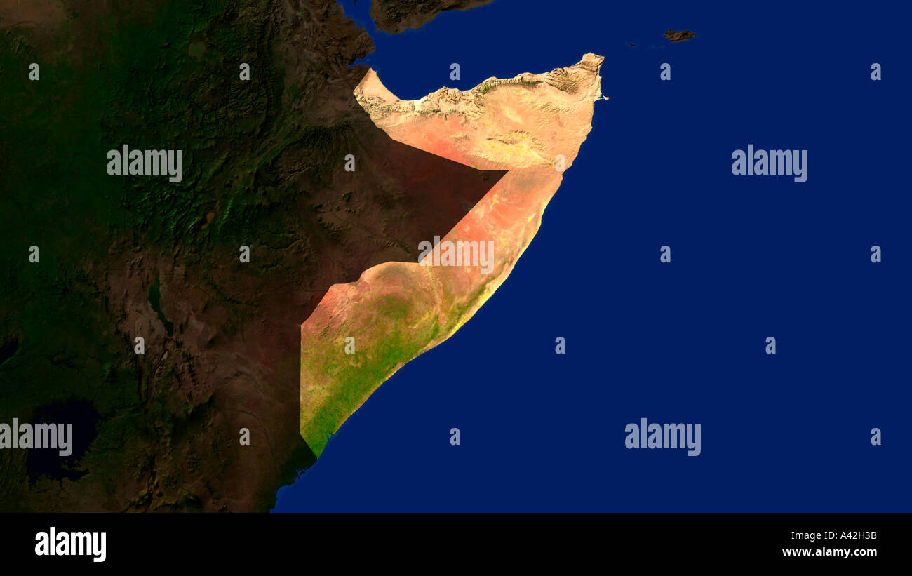 Maps of somalia hi-res stock photography and images - Alamy