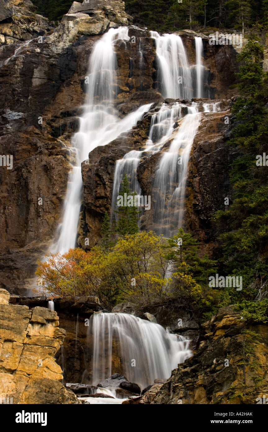 Tangle Falls, Jasper National Park, Alberta, Canada Stock Photo - Alamy