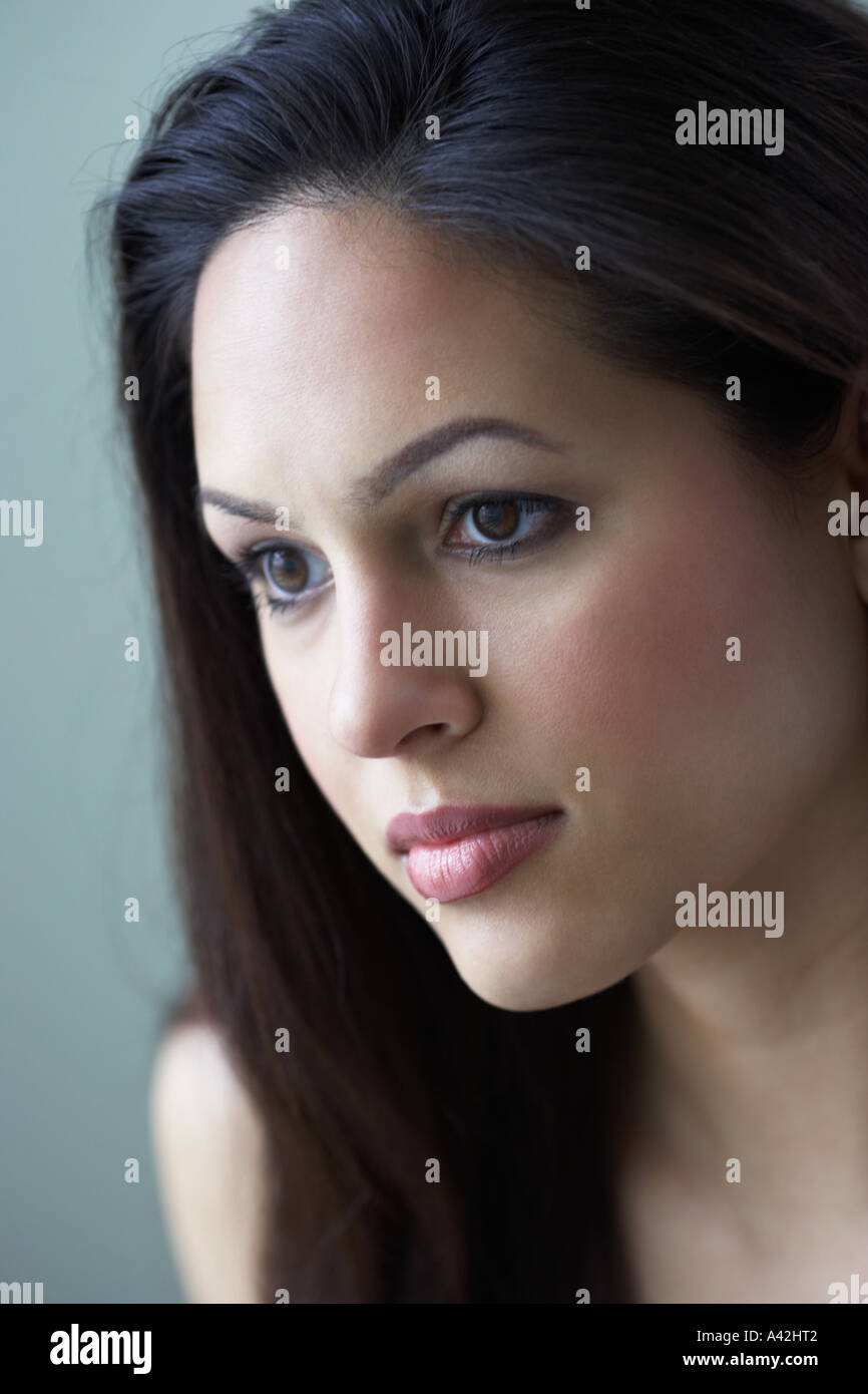 Portrait of woman Stock Photo - Alamy