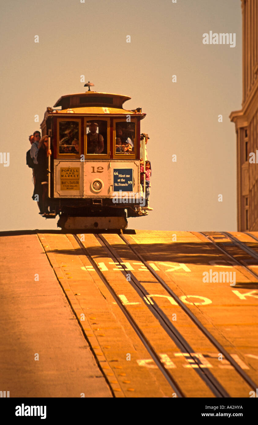 San francisco cable car hi-res stock photography and images - Alamy