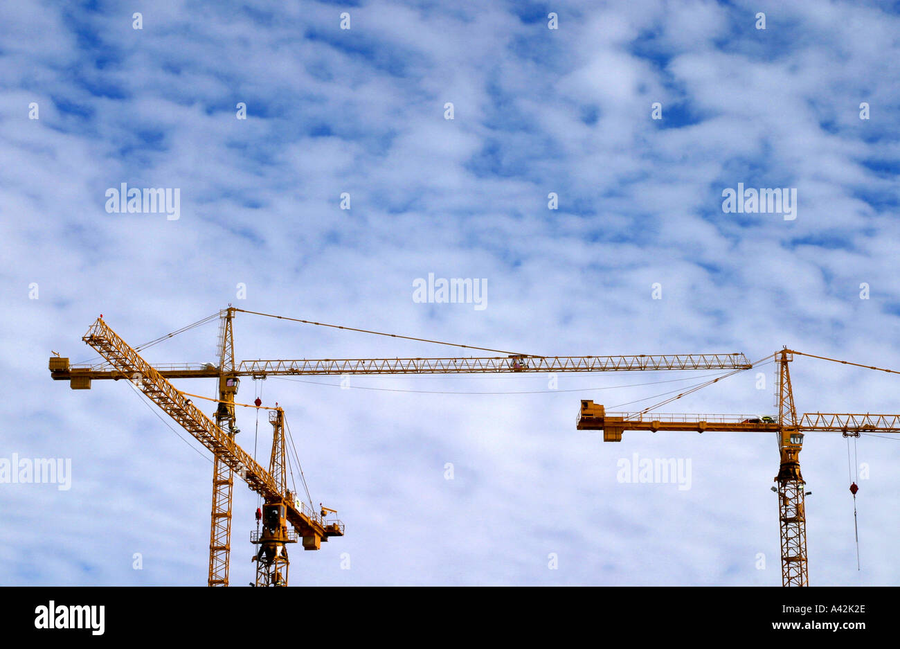 Construction crane at a children s hospital in Canada Stock Photo - Alamy