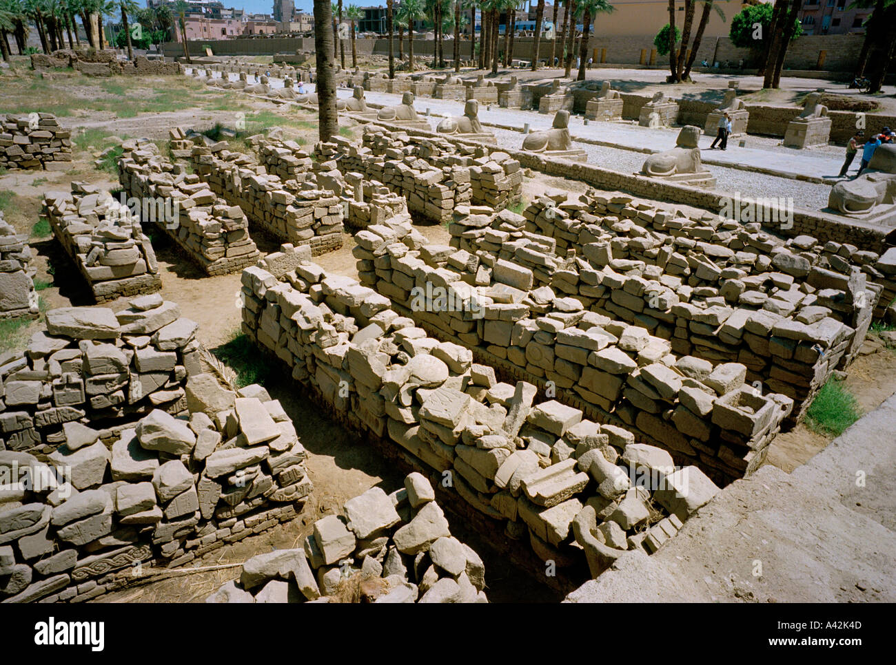 Temple of opet hi-res stock photography and images - Alamy