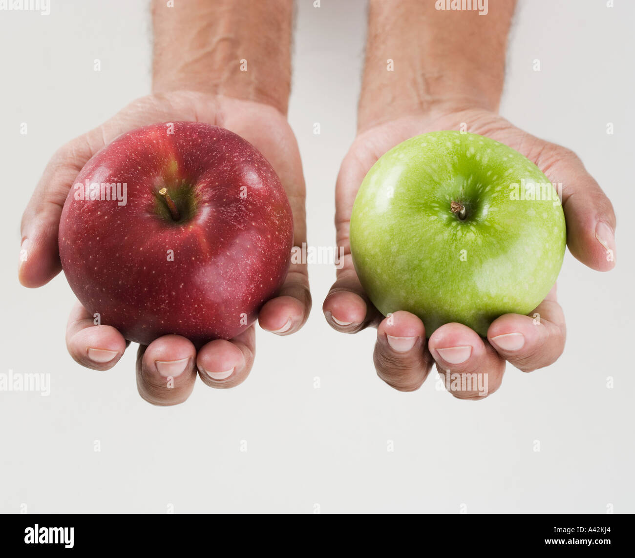 Hand hands comparison comparing hi-res stock photography and images - Alamy