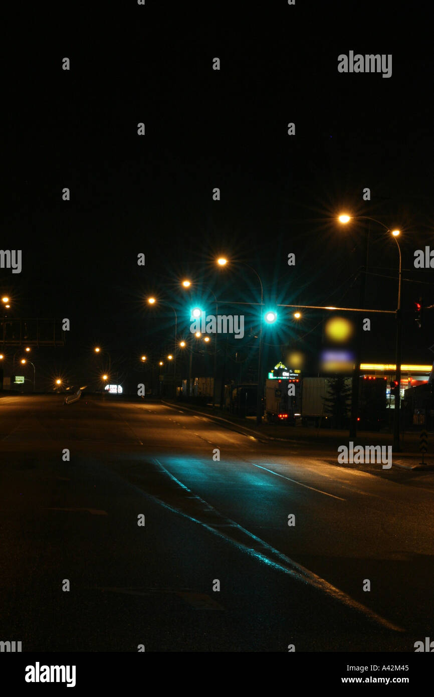 Abstract impressions; street lights Stock Photo - Alamy