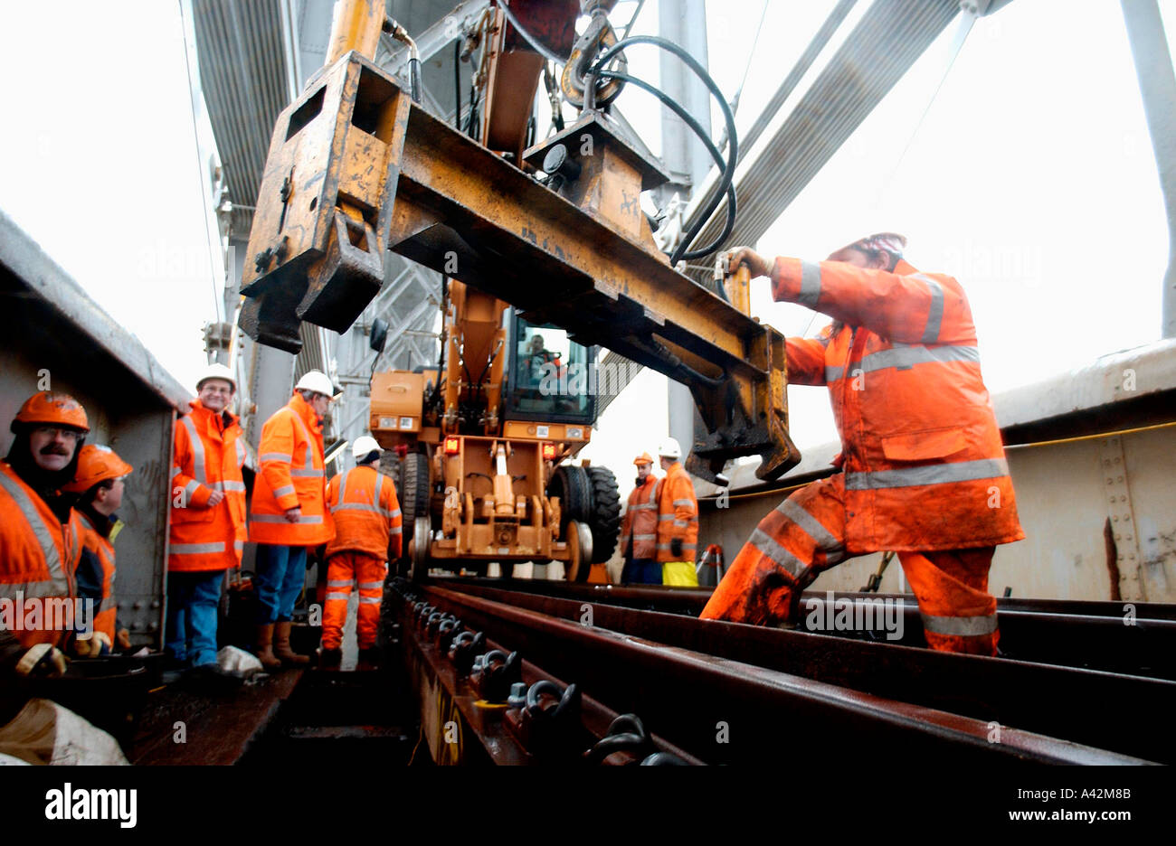 Royal Albert Bridge over the Tamar at Saltash gets new trackbed Stock ...