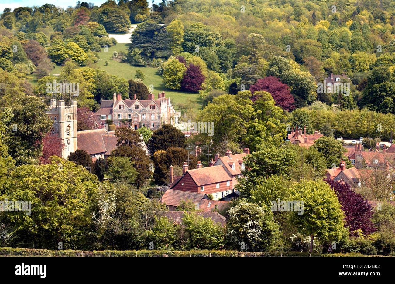The historic hamlet of Hambledon, Bucks Stock Photo - Alamy