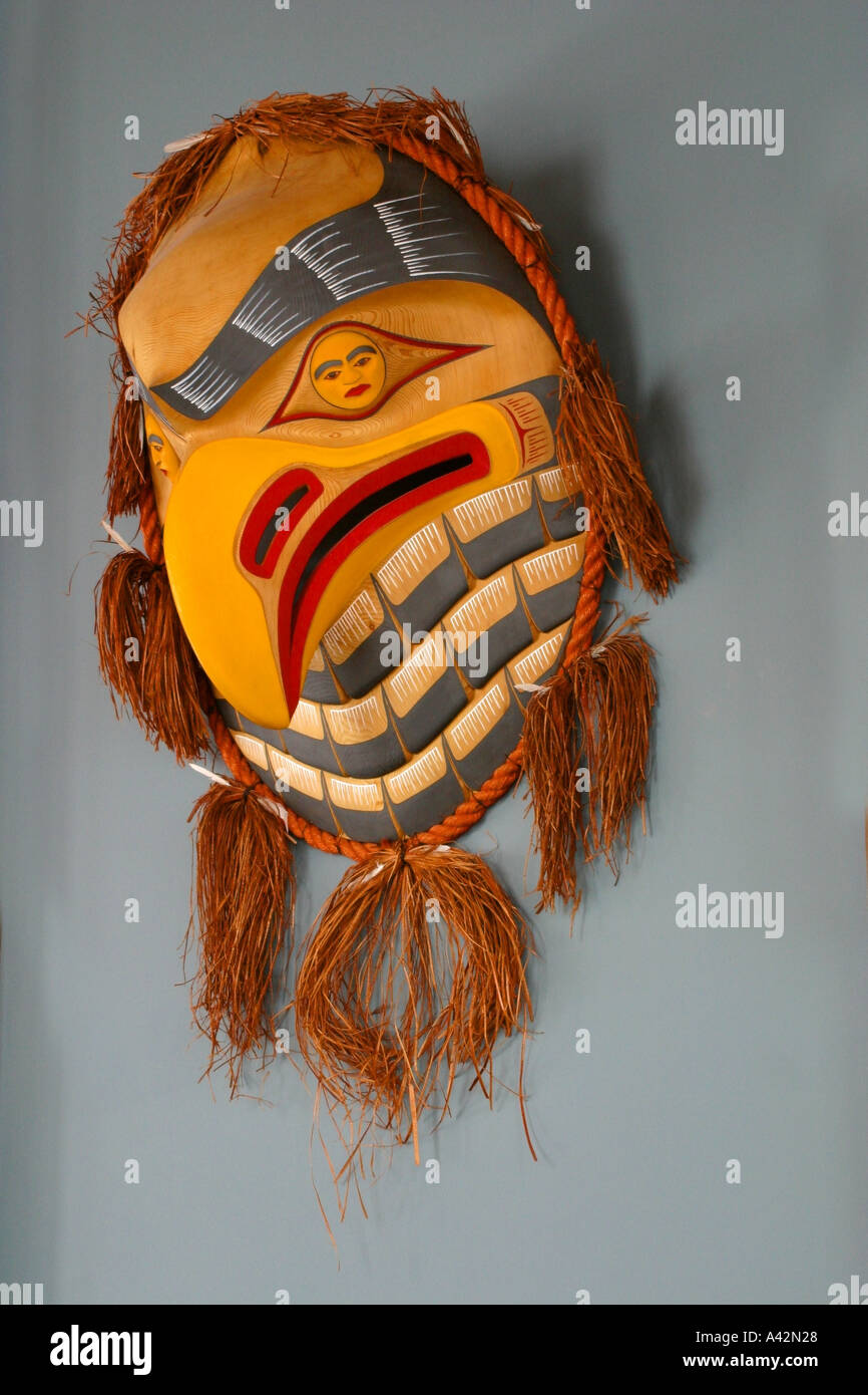 First Nations Mask Stock Photo - Alamy