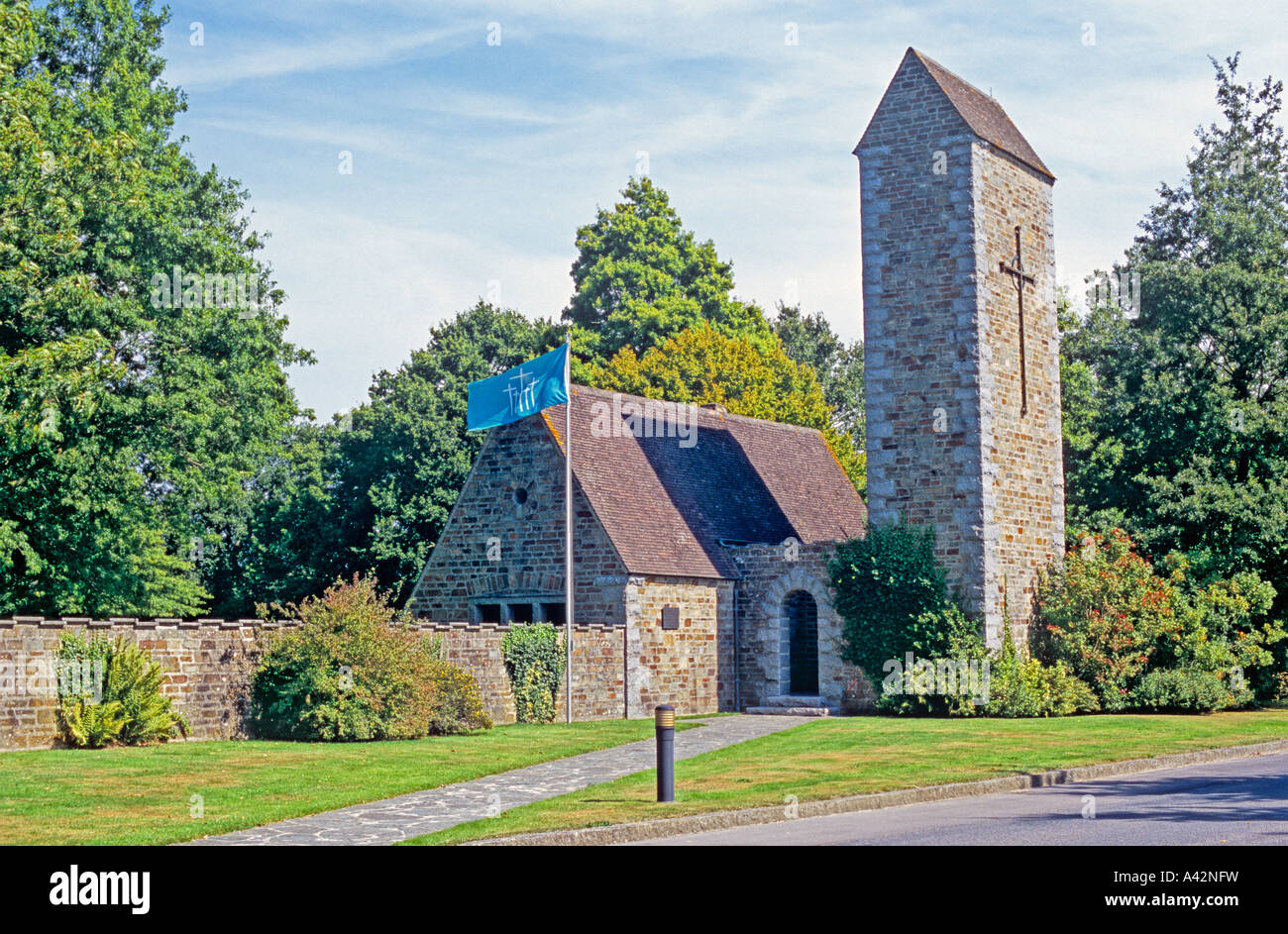 German WW2 cemetery at Marigny, Manche, France Stock Photo - Alamy