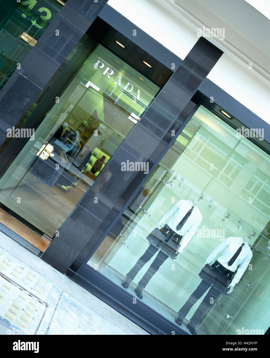 Exterior of the Prada shop in London Stock Photo - Alamy