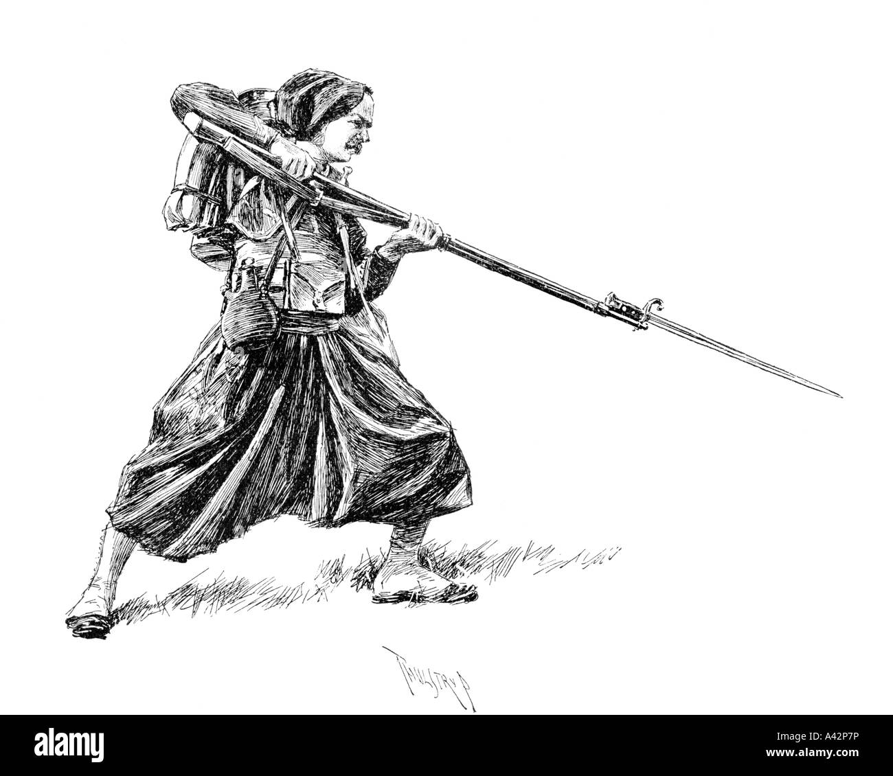 Zouave hi-res stock photography and images - Alamy