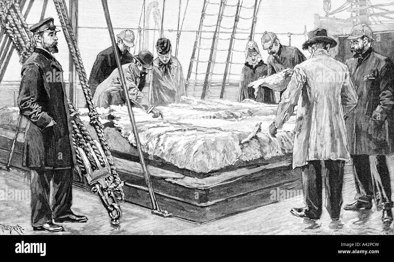 Fur trade 19th century hi-res stock photography and images - Alamy