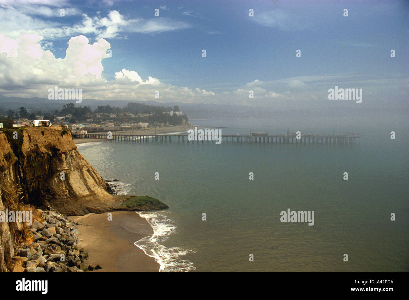 Santa cruz california town view hi-res stock photography and images - Alamy