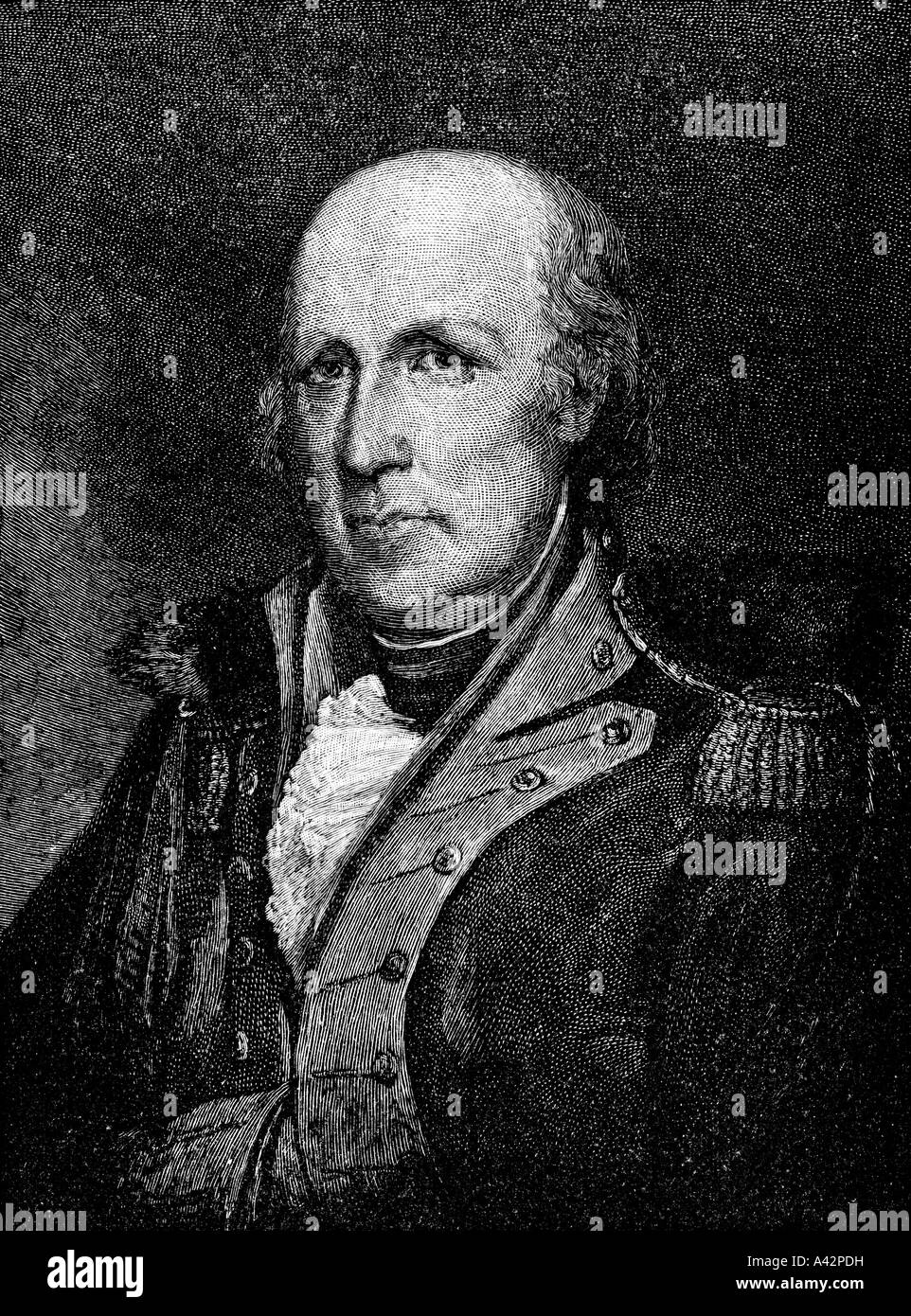 Colonel of the revolutionary war Black and White Stock Photos & Images ...