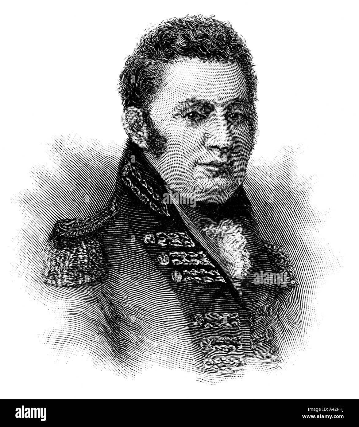 engraving of John Graves Simcoe first lieutenant governor of Upper ...
