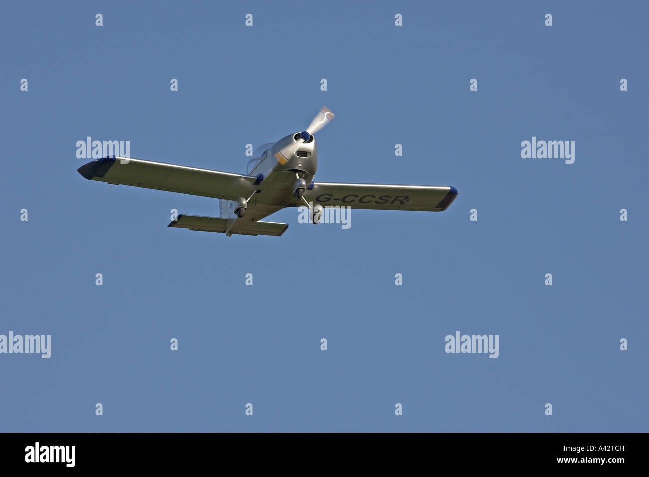 Aerotechnik EV-97A Eurostar G-CCSR three axis microlight aircraft in ...