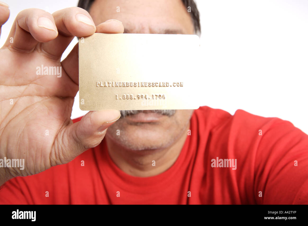 blank sign blank card holding Stock Photo - Alamy