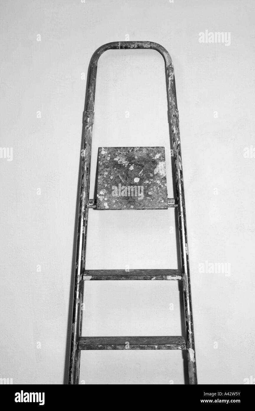 Unsafe ladder Black and White Stock Photos & Images - Alamy