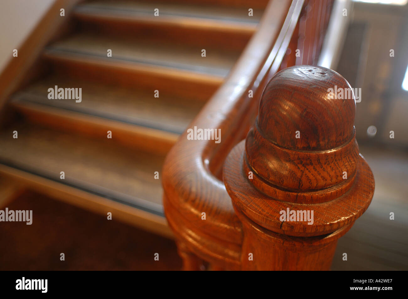 Old fashioned staircase hi-res stock photography and images - Alamy