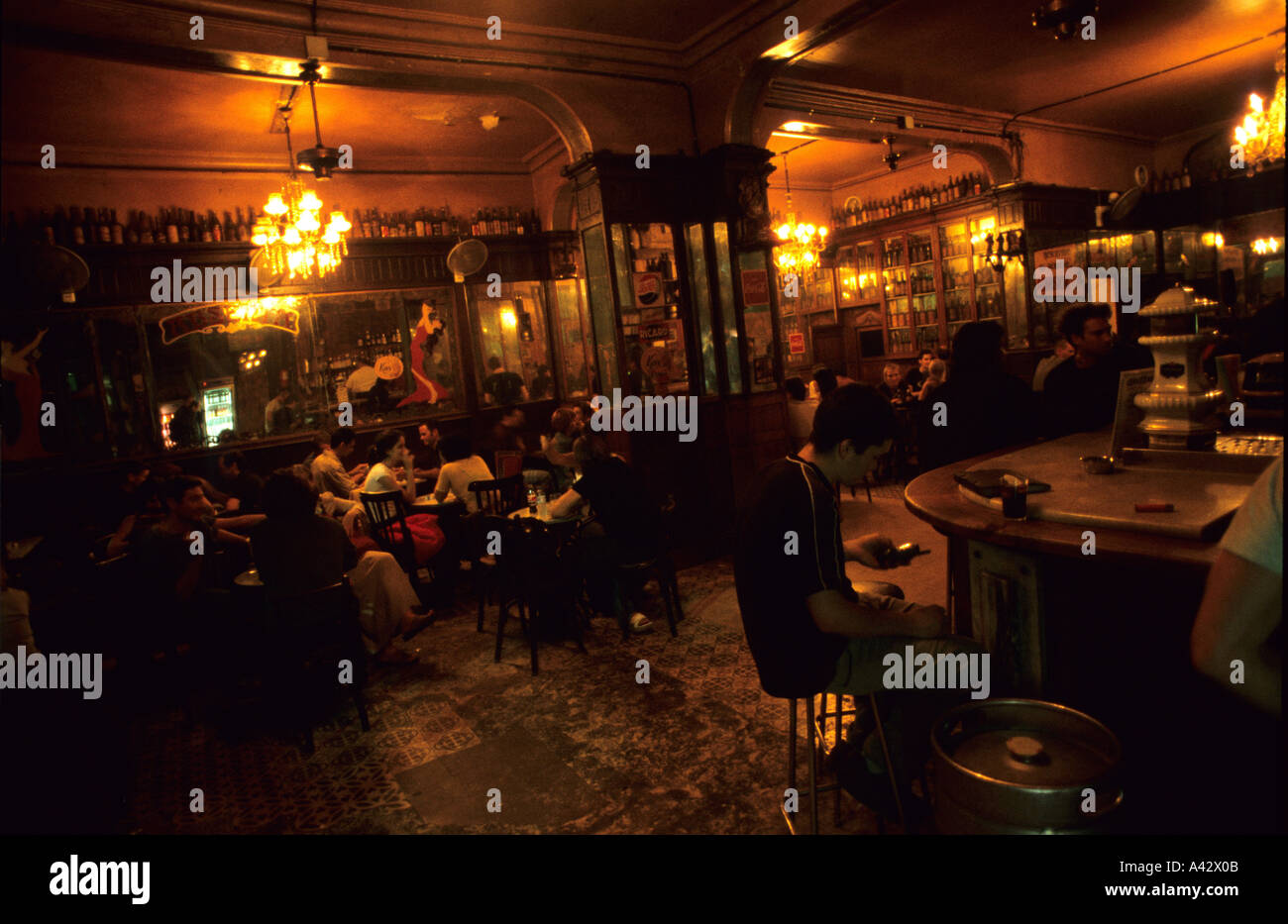 Marsella bar Barcelona Stock Photo - Alamy