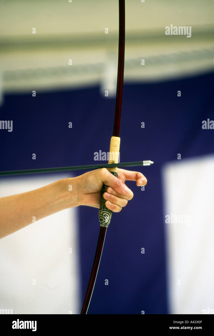 Close up kyudo bow hi-res stock photography and images - Alamy