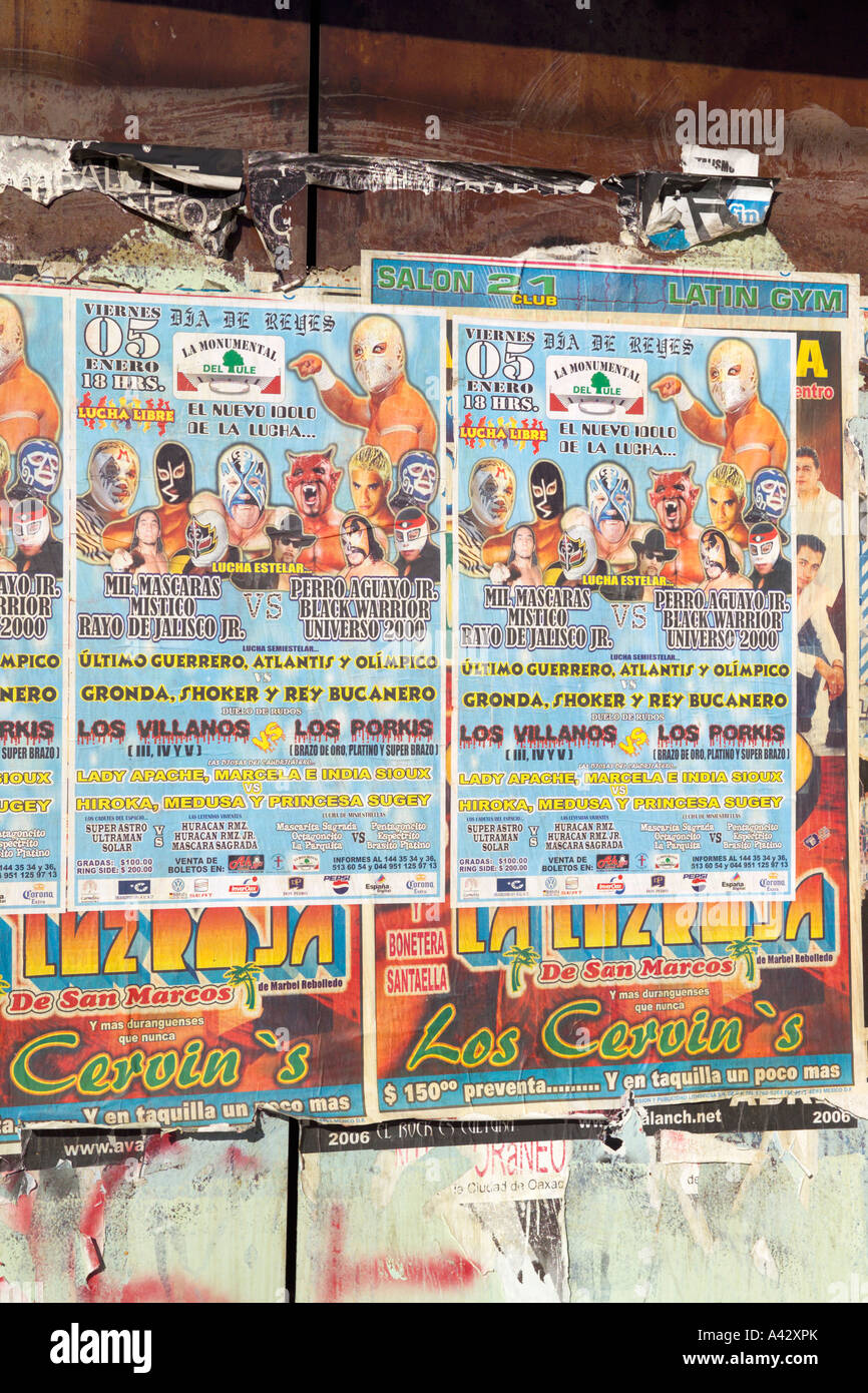 Lucha libre poster hi-res stock photography and images - Alamy