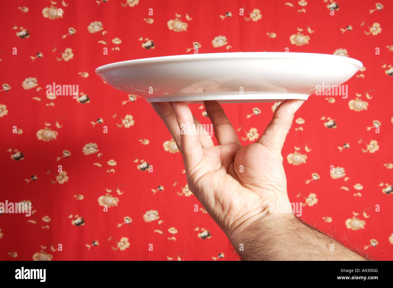 hand arm blank sign Stock Photo - Alamy