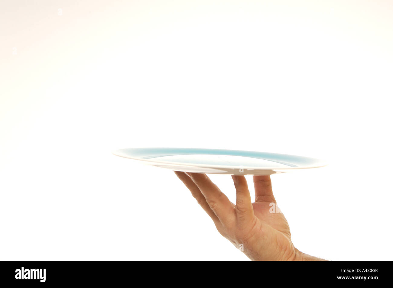 hand arm blank sign Stock Photo - Alamy